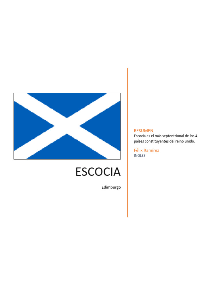 Escocia Presentación | PDF | Escocia | Tierras Altas de Escocia