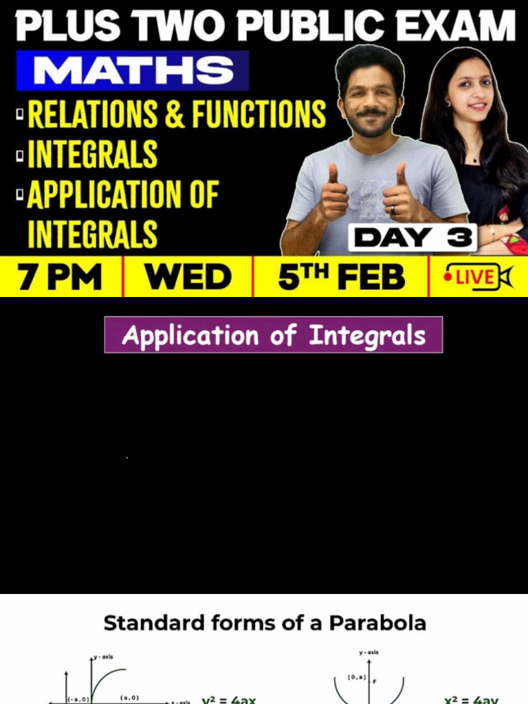 +2 Maths - 15 Days Challenge Notes | PDF