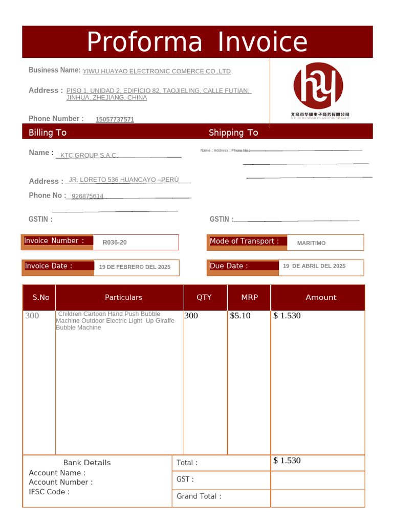 proforma-invoice-format-in-word | PDF