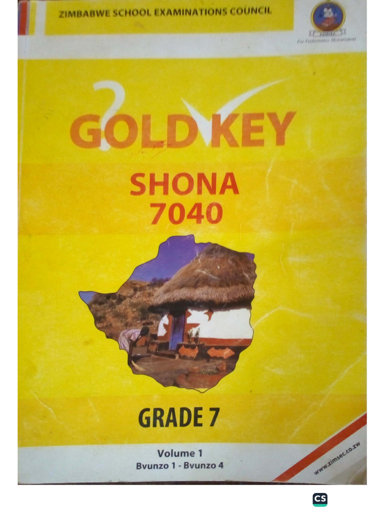 Gold Key Shona Grade 7 | PDF