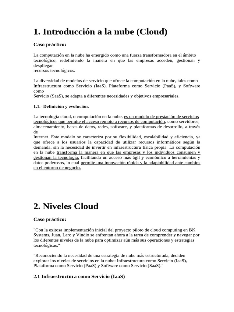 RESUMEN DIGI UT3 | PDF | Computación en la nube | Software como servicio