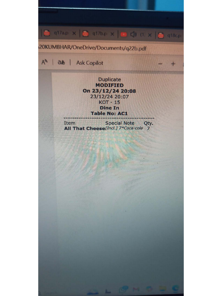 advance billing | PDF