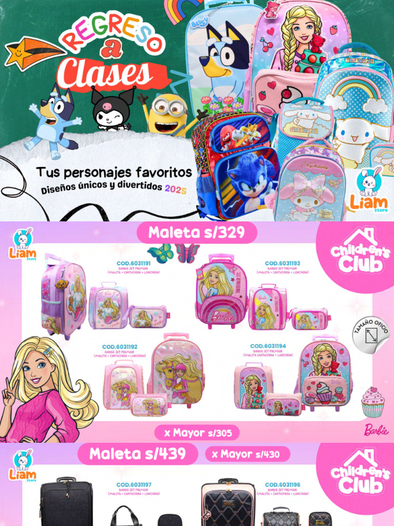 Catalogo 2025 Children Club Liam Store Pe | PDF