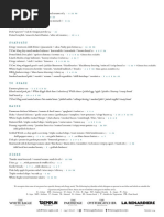 Qatar Airways Economy Class Menu 2024 | PDF | Drink | Lunch