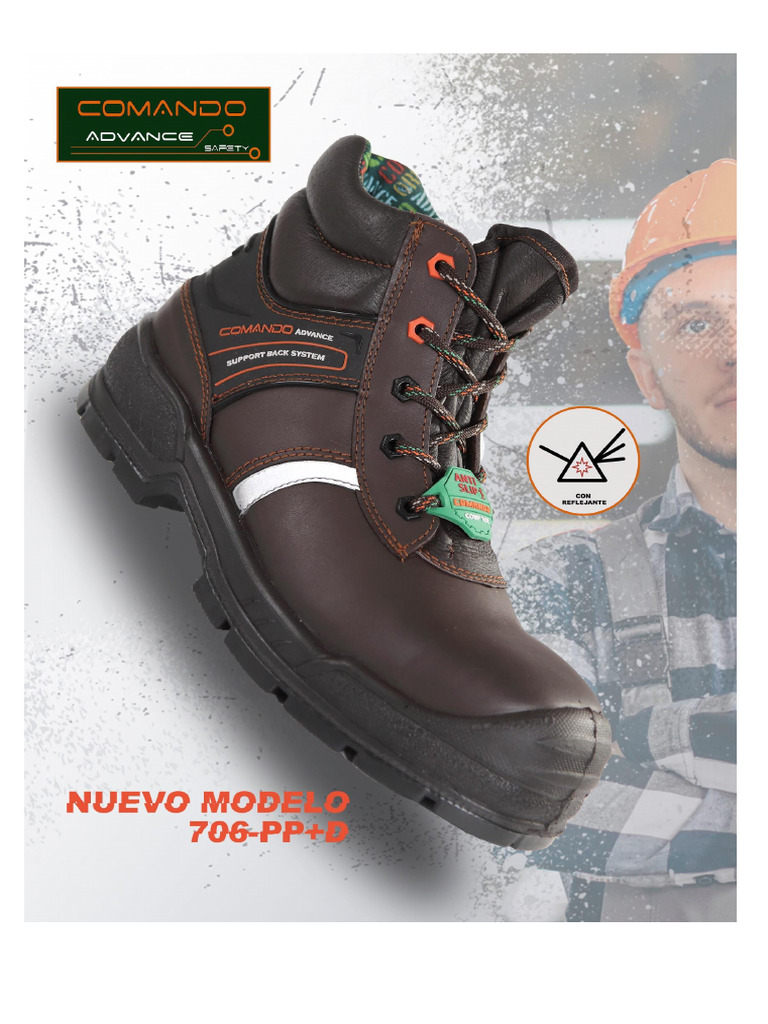 Calzado de Seguridad Comando Advance 705 | PDF | Calzado | Textiles