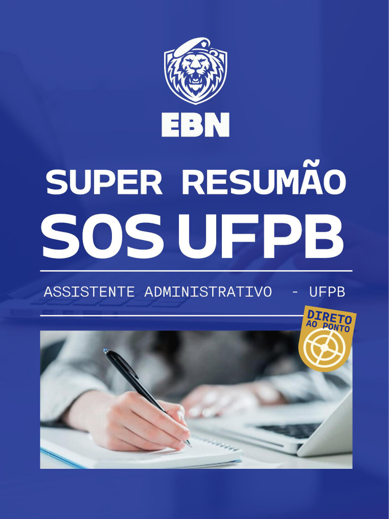 SOS UFPB - Super-Resumão - EBN Cursos | PDF