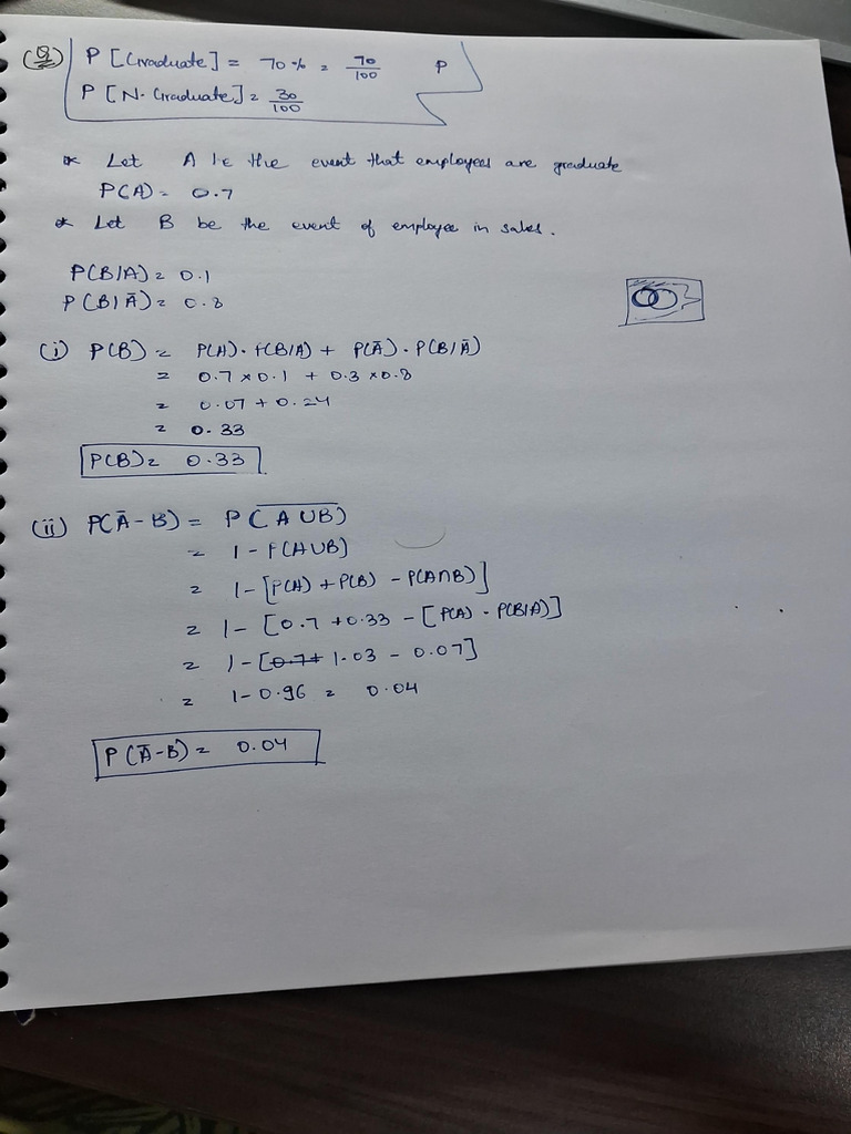 Mod 1 Probability, 23BCE11084 | PDF