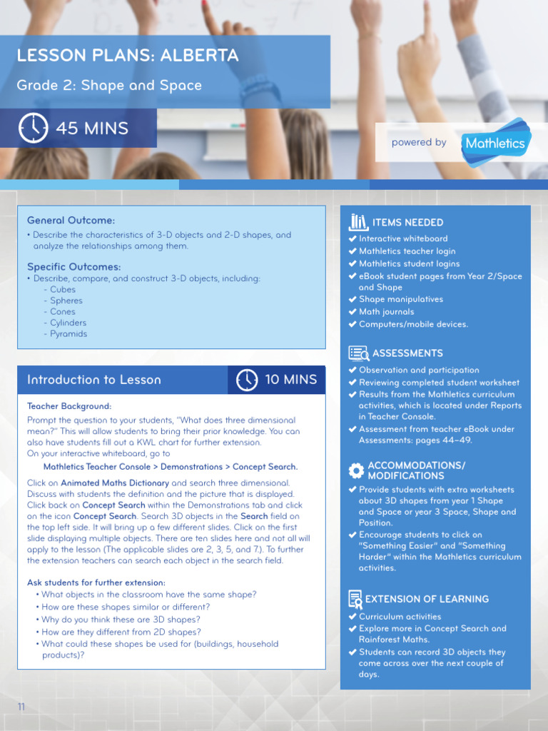 CAN LPs Alberta 2014 Grade2 SS | PDF | Shape | Mathematics