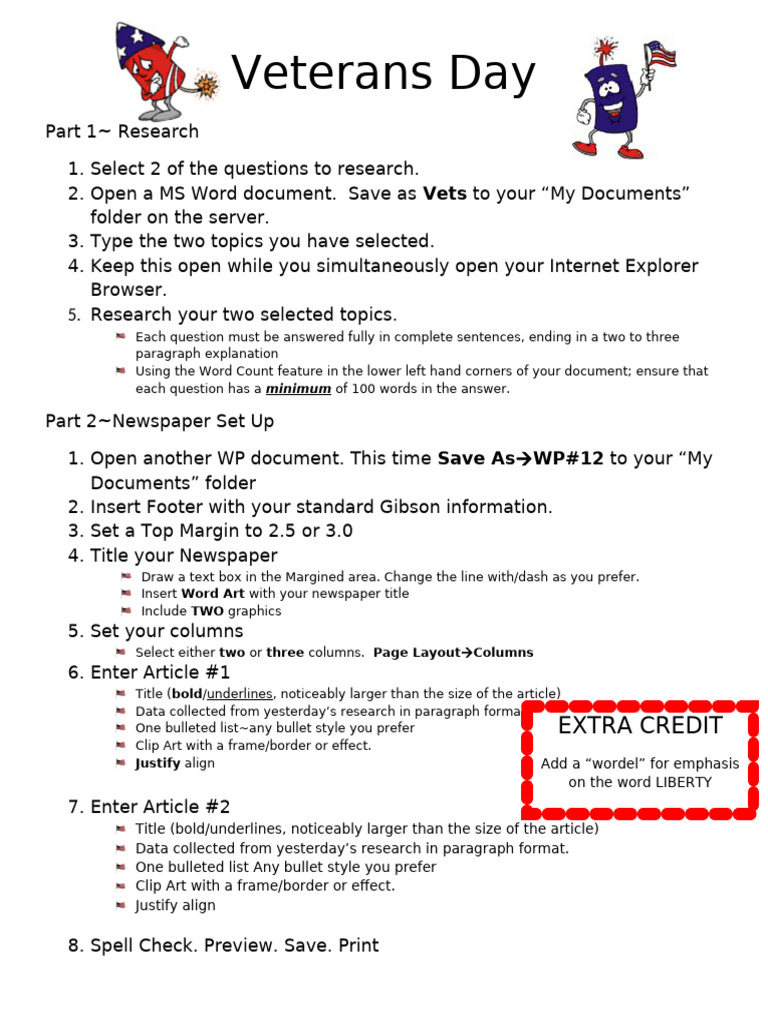 Vetrans Day | PDF