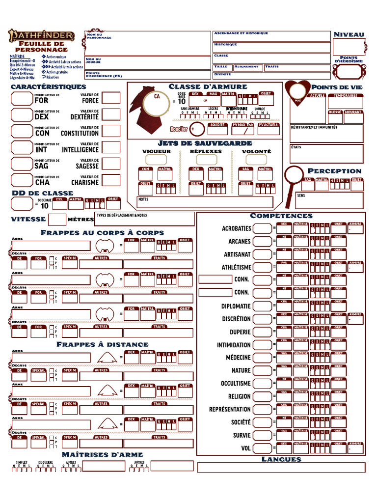 PF2 Formulaire | PDF
