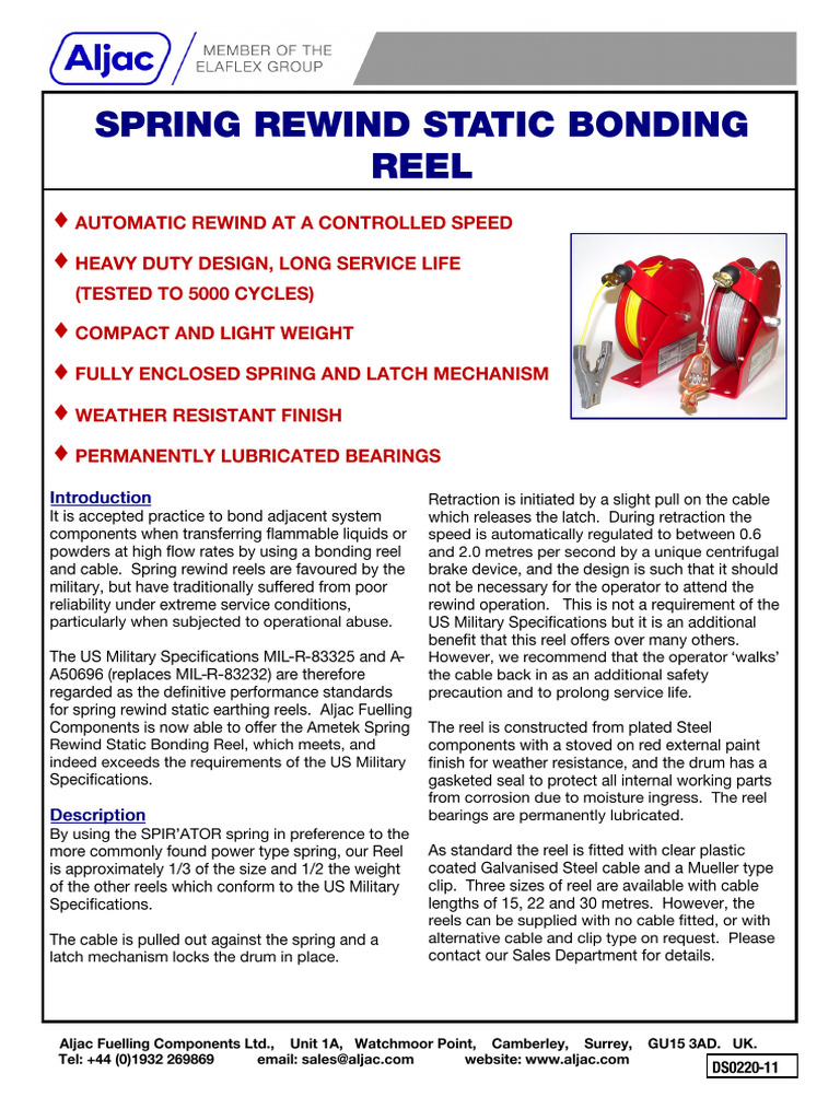 Ametek Reels | PDF