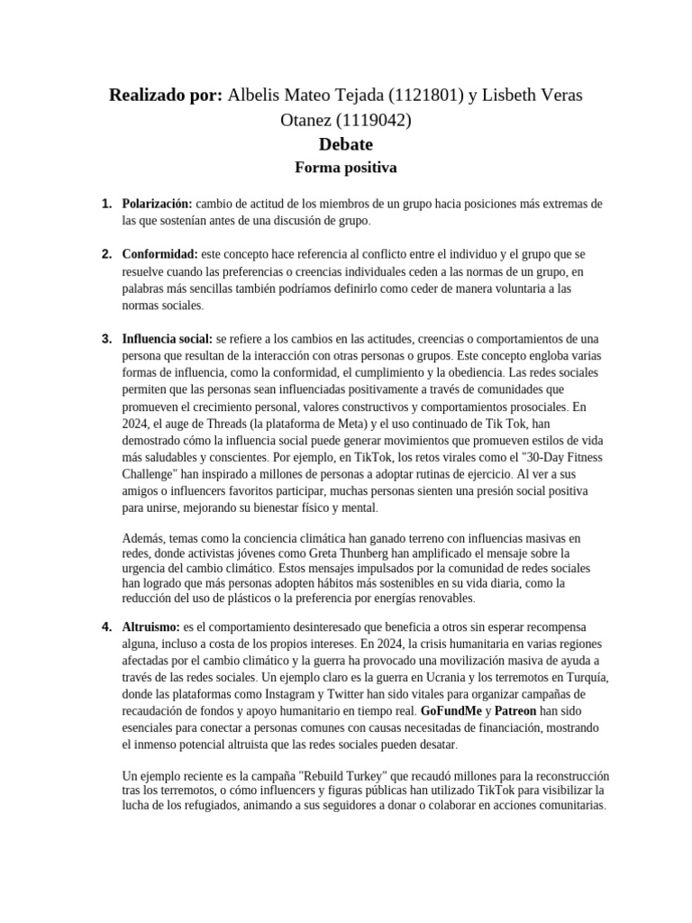Debate | PDF | Inteligencia artificial | Inteligencia (IA) y semántica