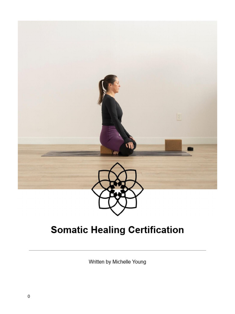 Somatic Healing - Manual | PDF | Psychological Trauma | Somatic Psychology