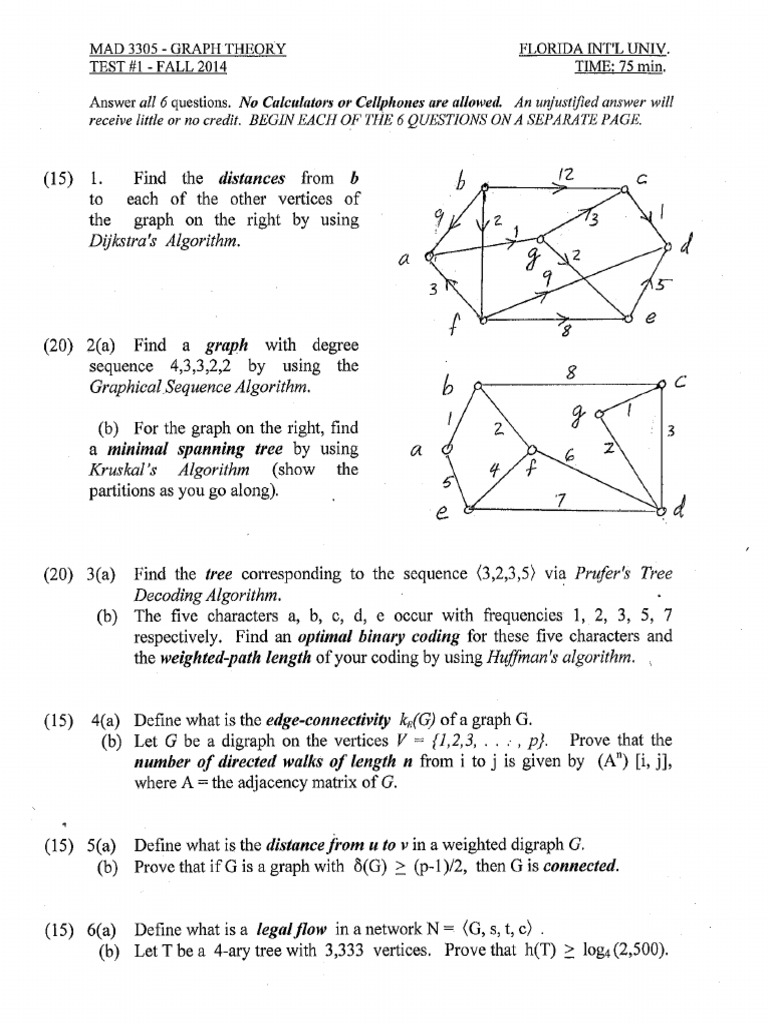 Graph Fa14 T1 Pdf