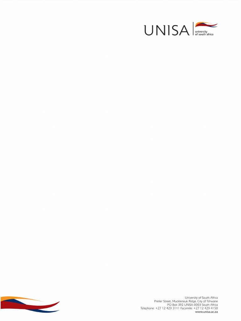 Unisa Application 27914496 | PDF