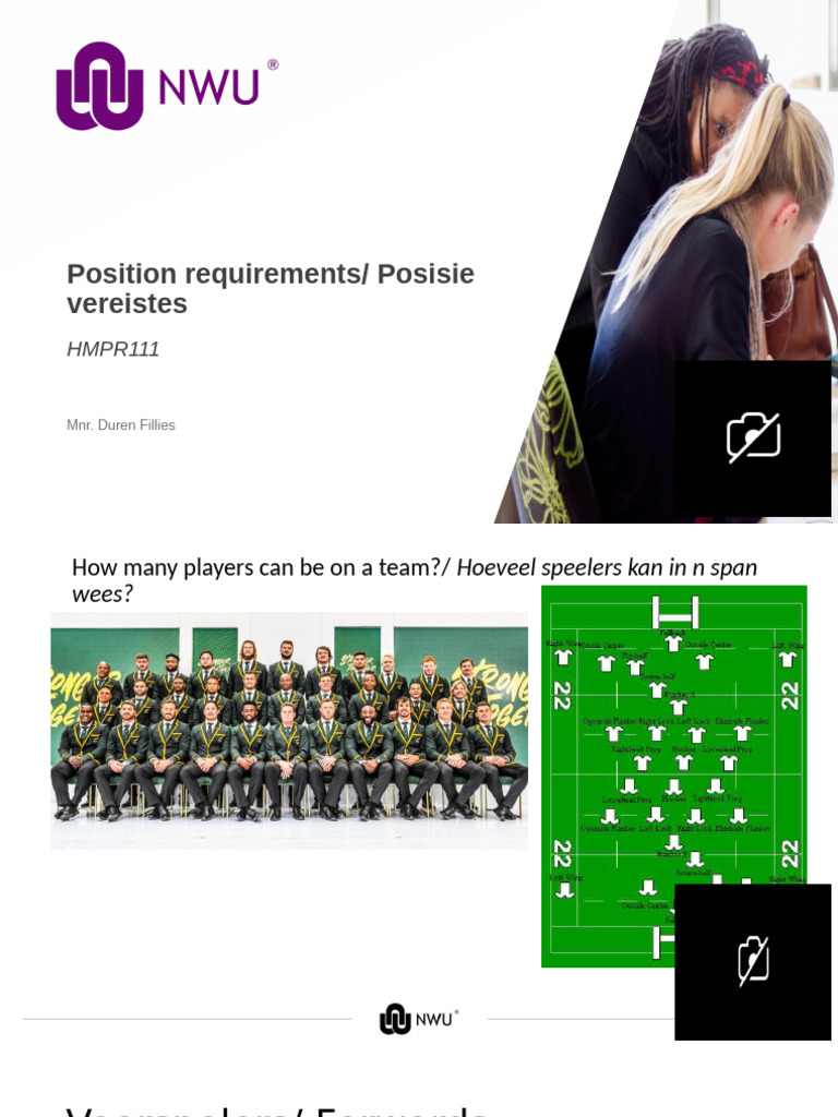 4.+Positions+Requirements 2 | PDF | Sports | Football Codes