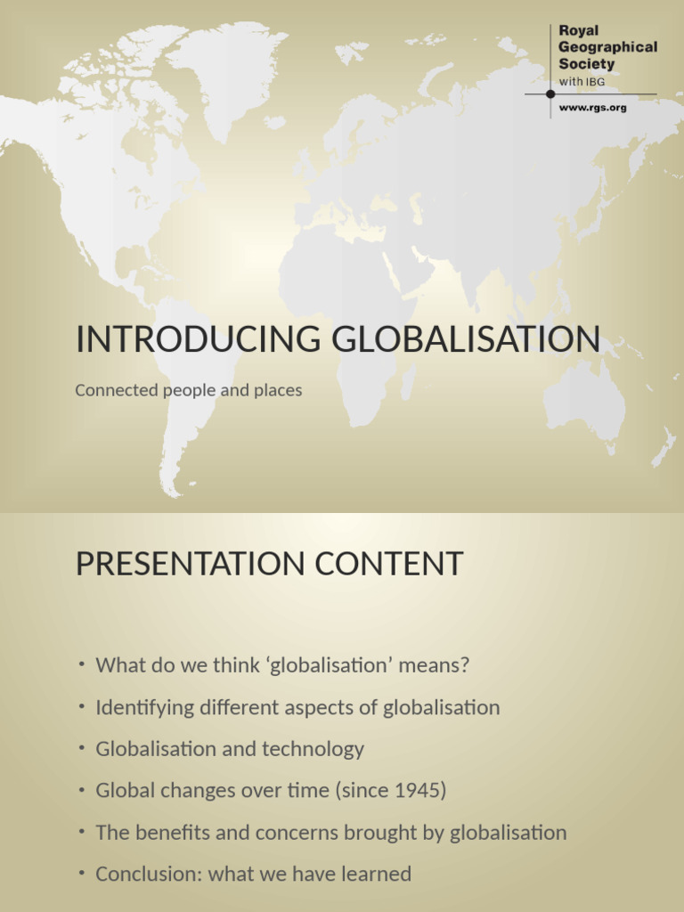 Introducing Globalisation | PDF | Globalization | Poverty