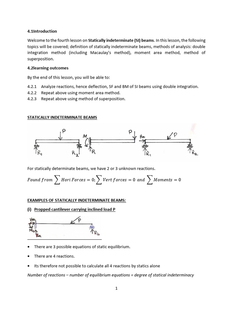 EMG 2411 Solidsprac | PDF | Beam (Structure) | Analysis