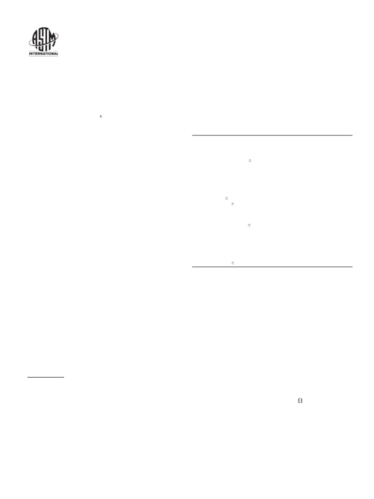 ASTM D2220 - PVC Insulation For Wiring | PDF | Insulator (Electricity ...