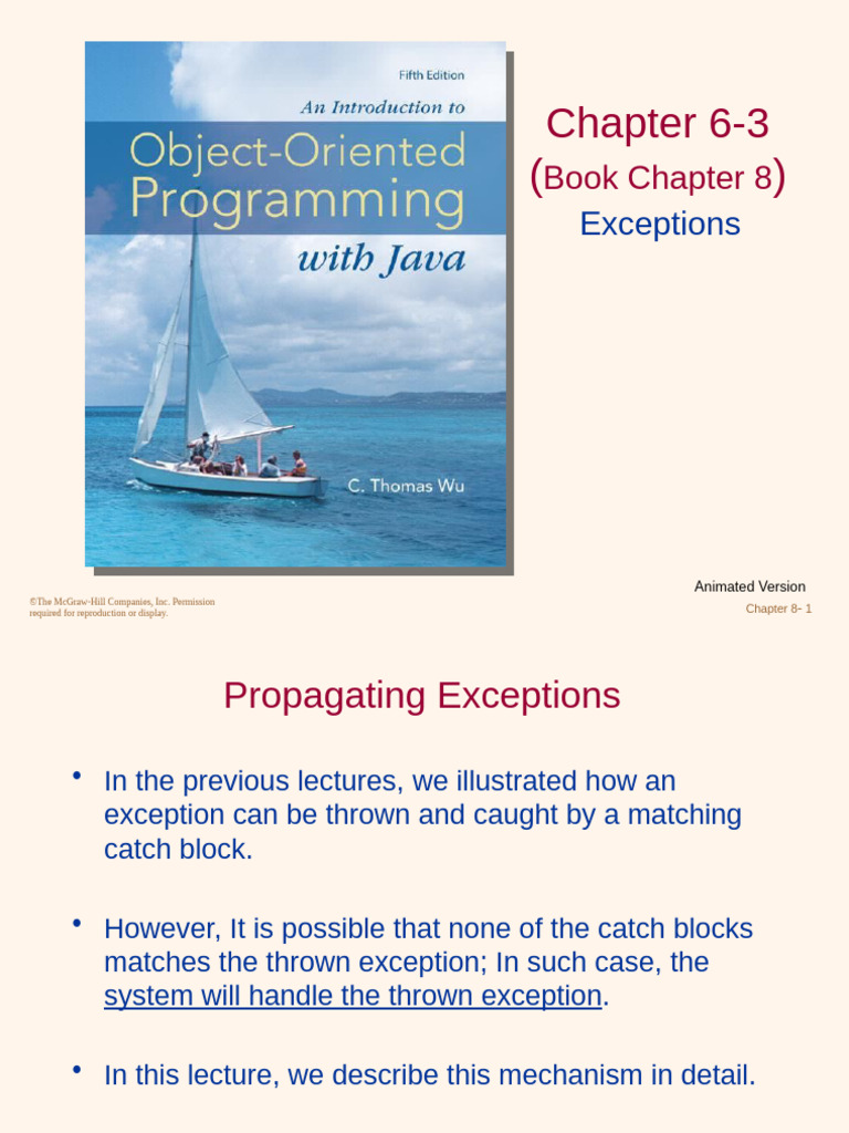 Java Exception Handling Guide | PDF | Constructor (Object Oriented Programming) | Programming