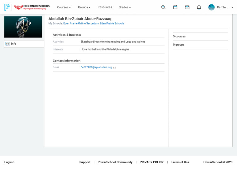 Abdullah Bin-Zubair Abdur-Razzaaq Schoology | PDF
