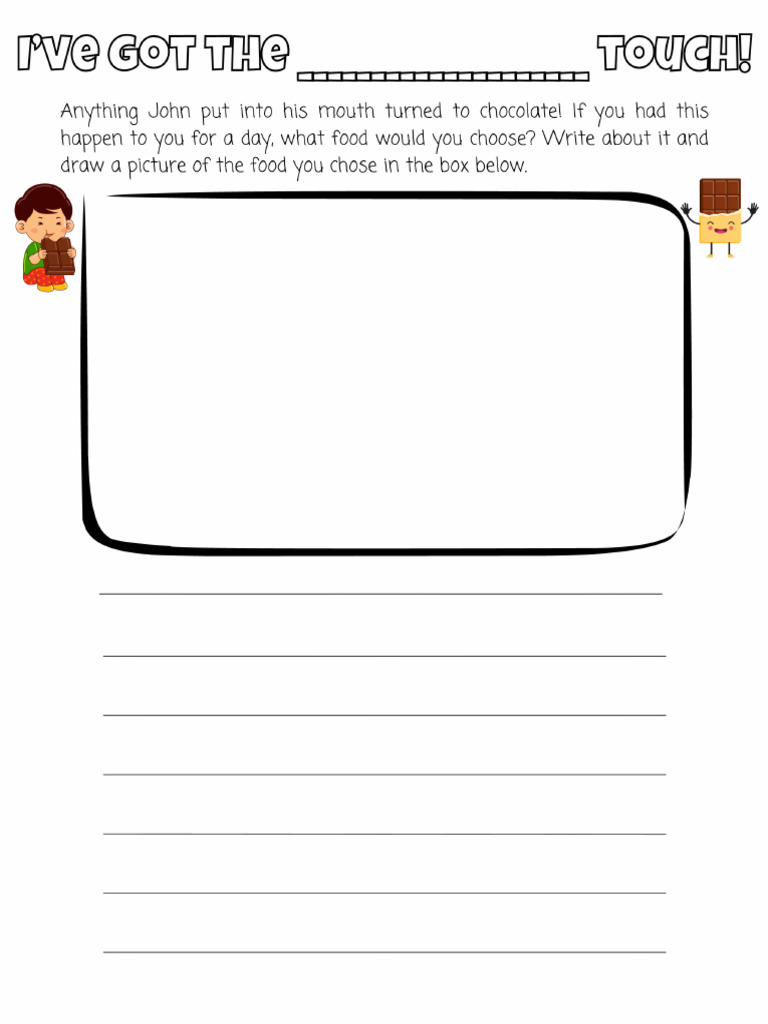 The Chocolate Touch - Activity | PDF
