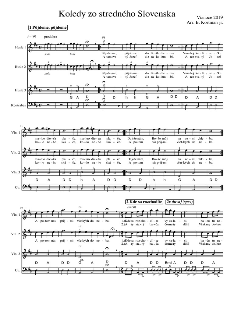 Koledy Zo Strednho Slovenska | PDF