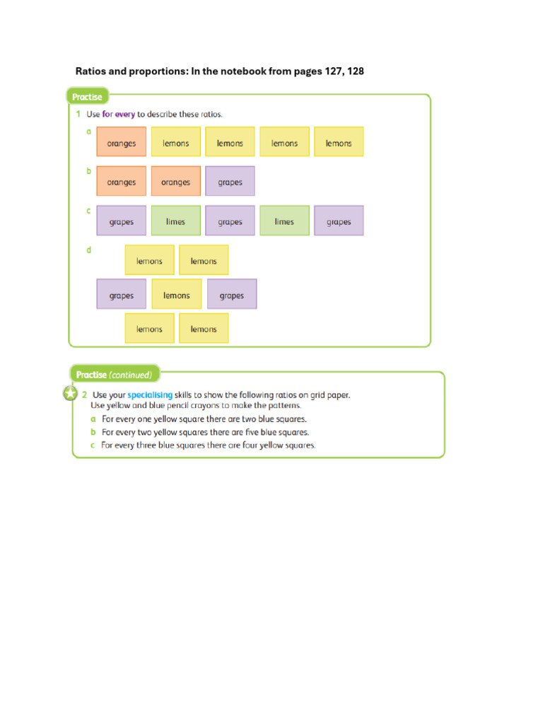 Isabel's Math Activities-4a | PDF
