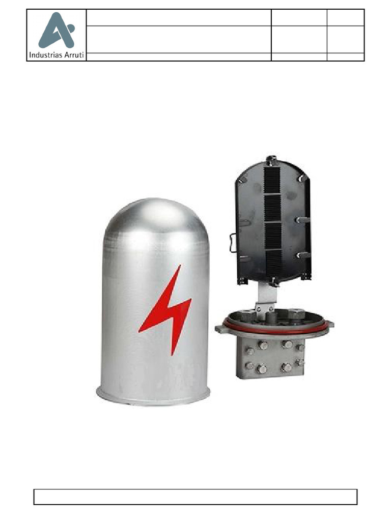 Manual JB-FO-4-Arruti-c | PDF | Tornillo | Fibra óptica