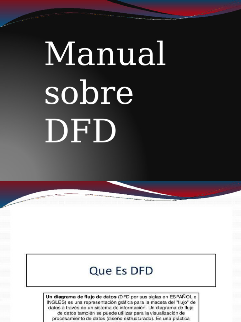 Presentación Manual de DFD | PDF