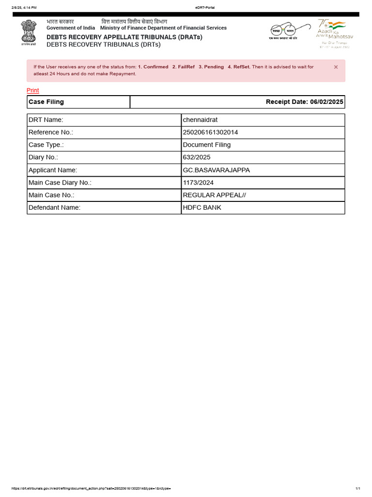 Stay Petition | PDF