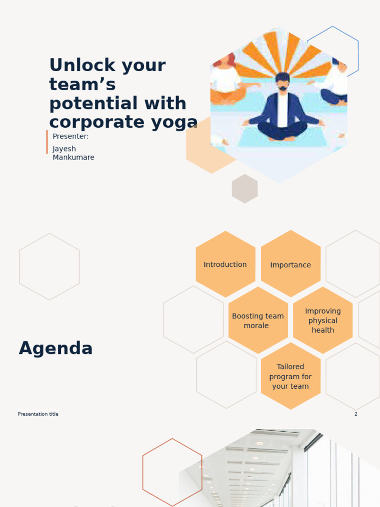 Corporate Yoga: Boost Team Wellness | PDF | Well Being | Stress (Biology)