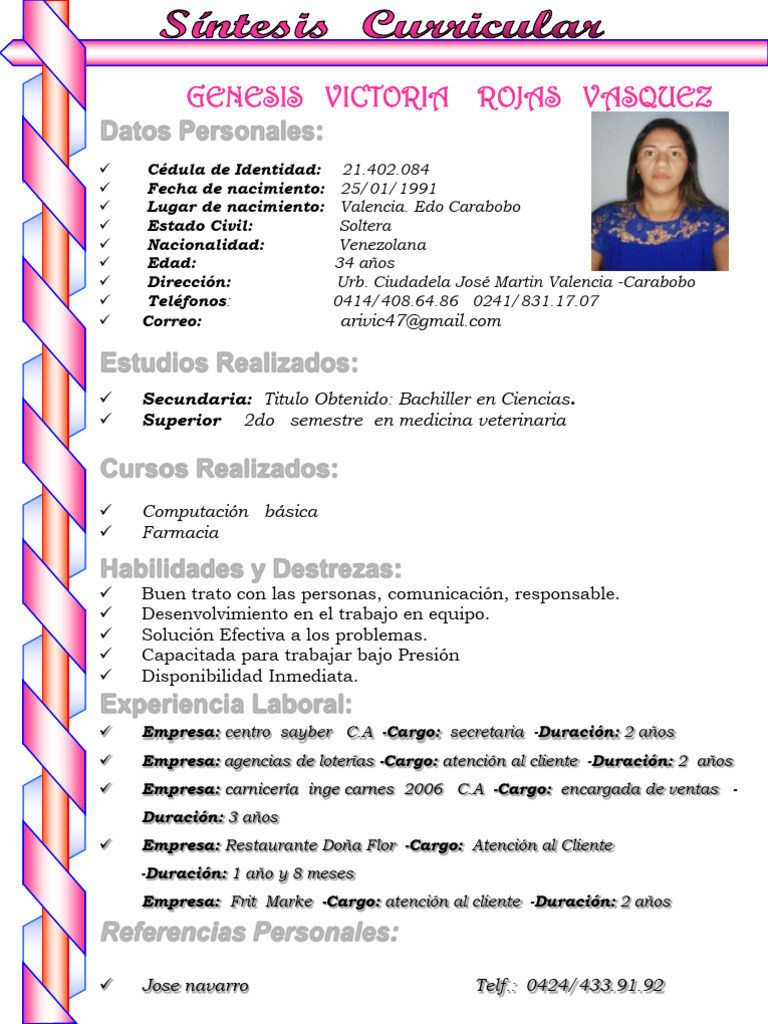 Genesis Victoria Rojas 1 | PDF