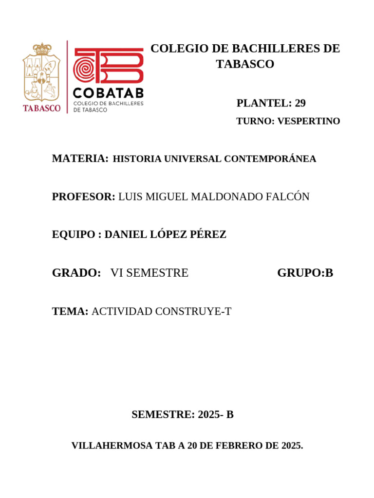 ACTIVIDAD CONSTRUYE-T. | PDF | Nelson Mandela | Motivación