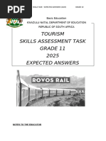 Grade 11 - 2024 Data Handling Task | PDF | Tourism | Business