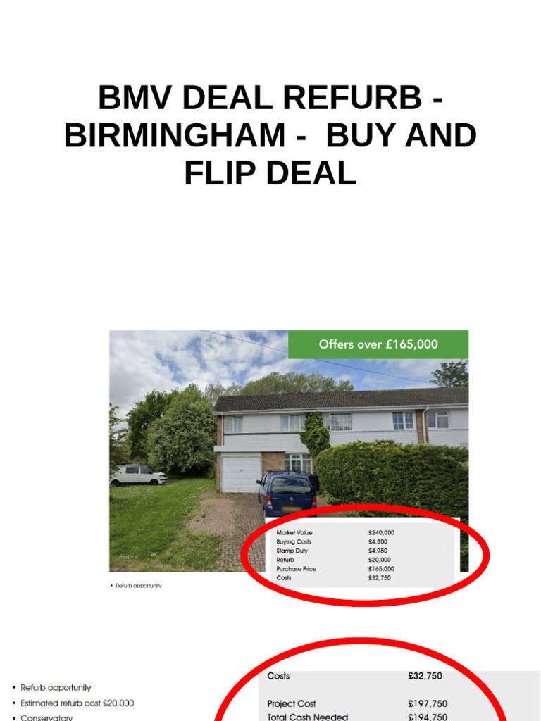 BMV Deal Examples | PDF