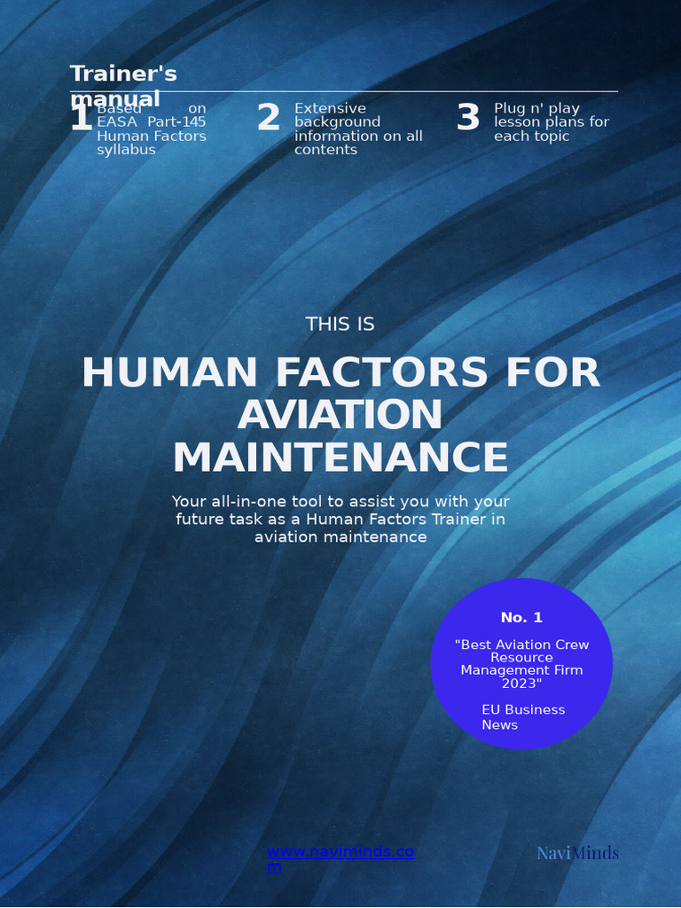 Human Factors For Aviation Maintenance Chapter 1 NaviMinds | PDF ...