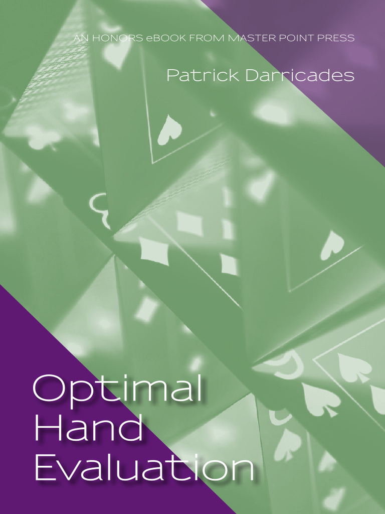Optimal Hand Evaluation | PDF | Gaming Devices | Contract Bridge