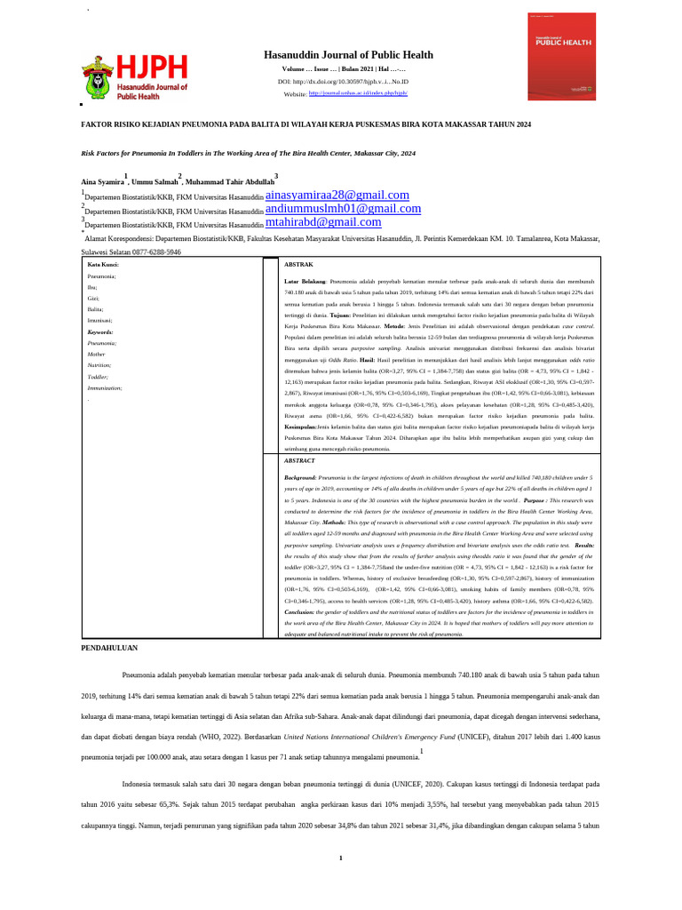 Jurnal AIna Syamira | PDF