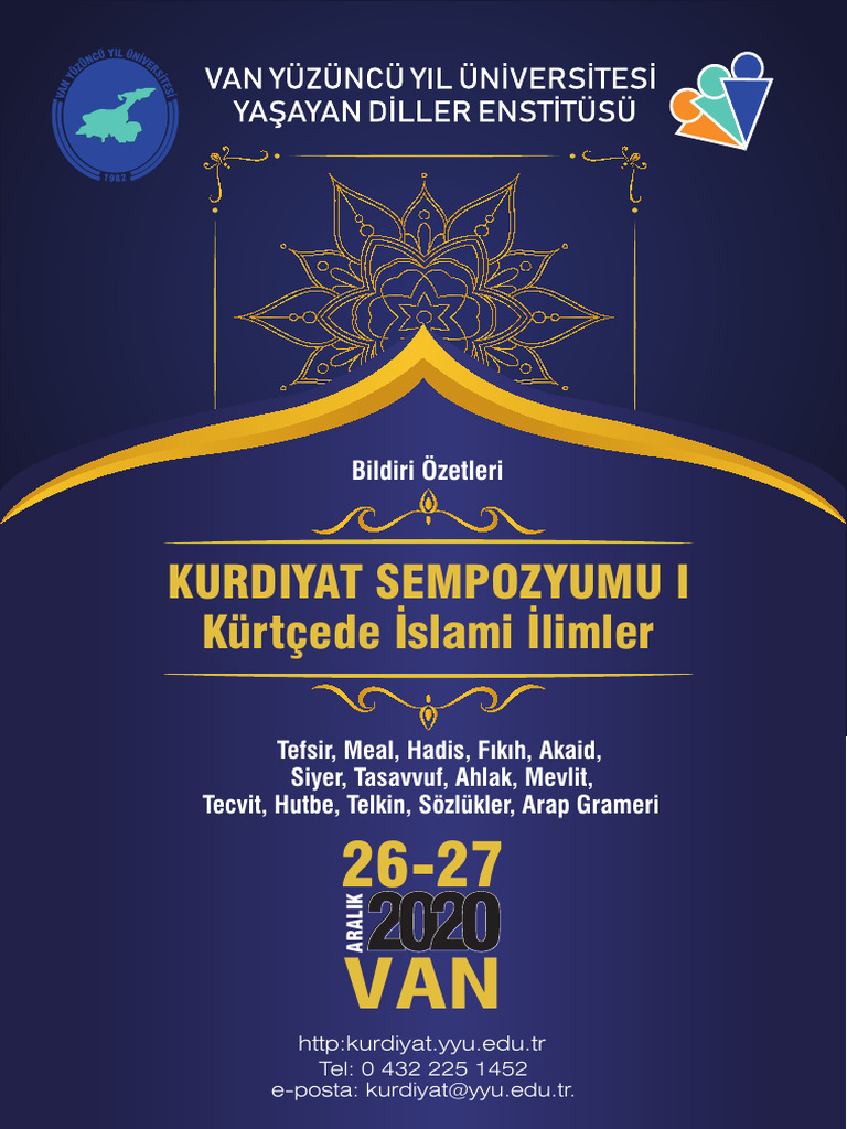 Kurdiyat I Bildiri Ozetleri | PDF