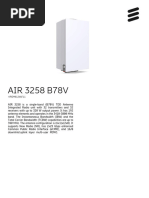 Ericsson AIR 3218 Datasheet Overview | PDF | Antenna (Radio) | Mimo