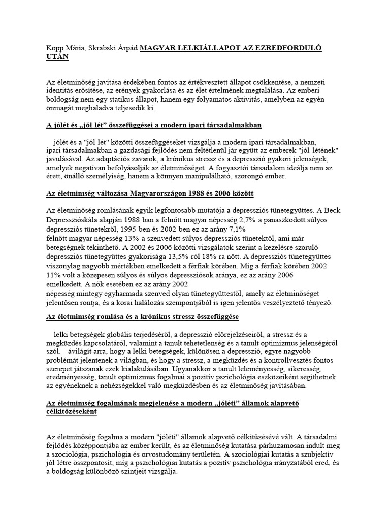 Kopp Mária Skrabski Árpád | PDF