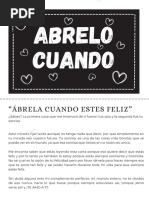Cartas Abreme Cuando | PDF | Amor