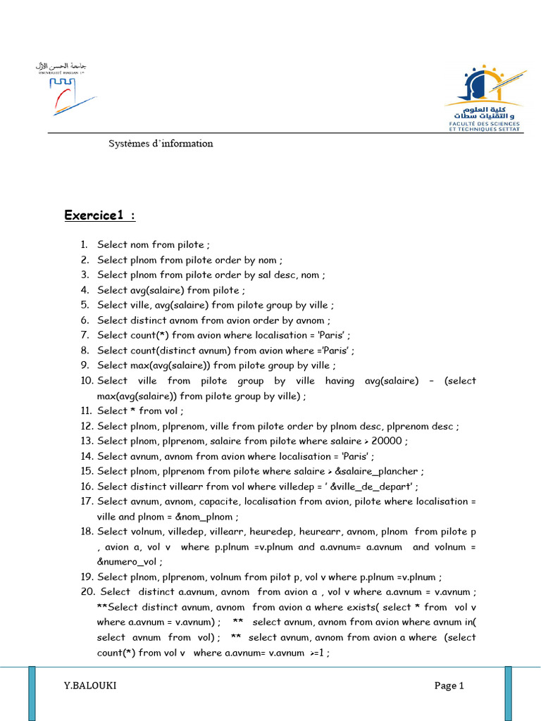 Correction TD N°4 | PDF