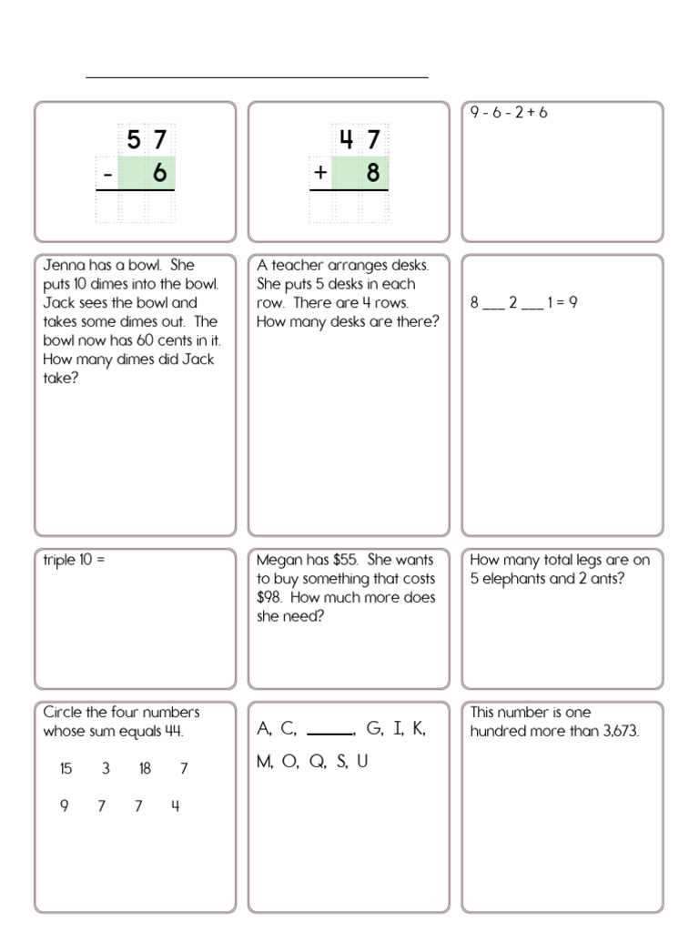 MathWorksheetsGrade4 4 14 | PDF