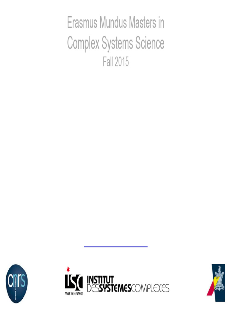 MCSS F15 1 Introduction1 | PDF | Chaos Theory | Simulation