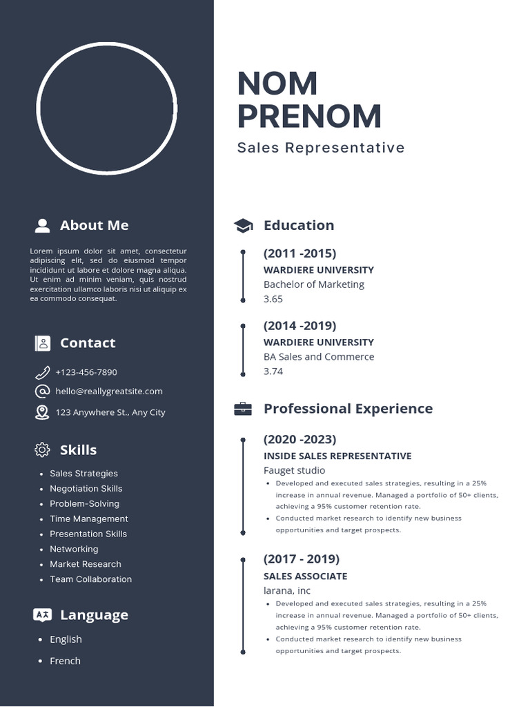 CV A Completer | PDF | Marketing | Business Economics
