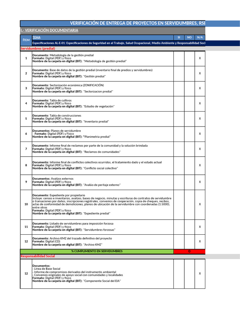 SA-F-23 Verificación de Entrega de Proyectos - ISA | PDF | Seguridad y salud ocupacional | Agua