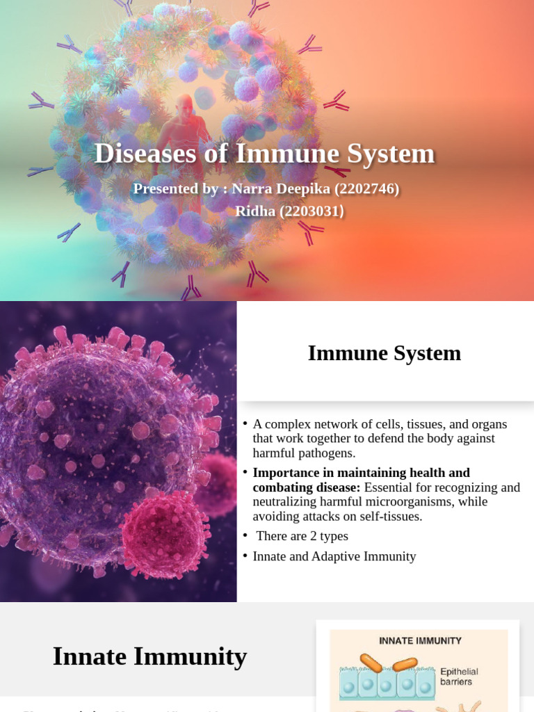 Ridha Presentation Patho | PDF | Immune System | Innate Immune System