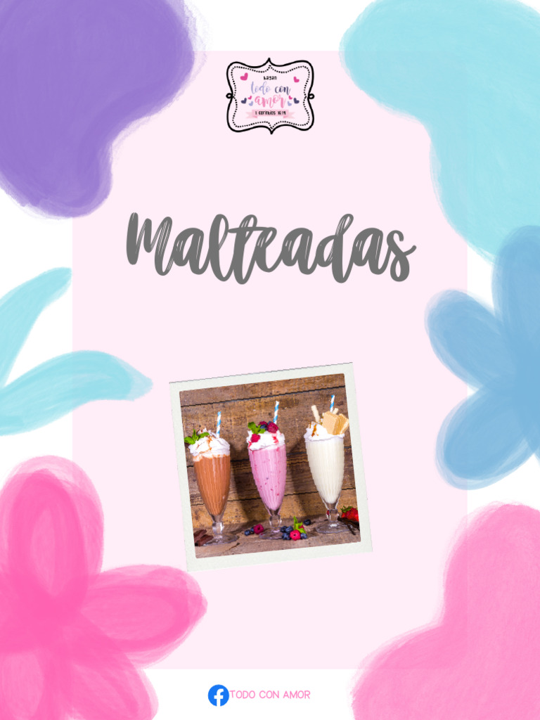 MALTEADAS | PDF | Malteada | Helado